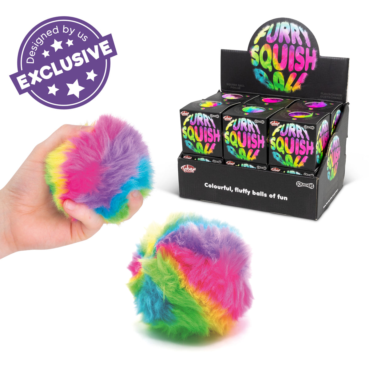 Scrunchems Furry Squish Ball – Lollipop's Toys