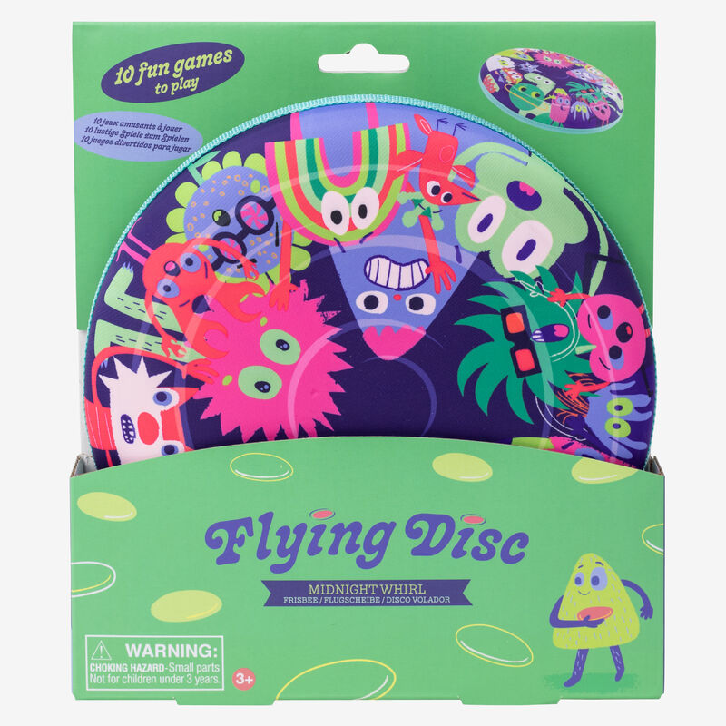 Flying Disc - Midnight Whirl – Lollipop's Toys