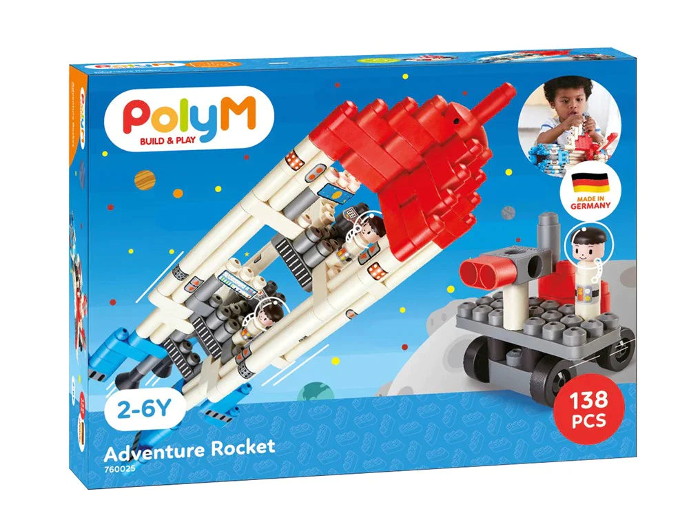 Poly M Adventure Rocket – Lollipop's Toys