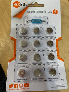 Hexbug 12 piece Battery Pack plus mini screw driver – Lollipop's Toys